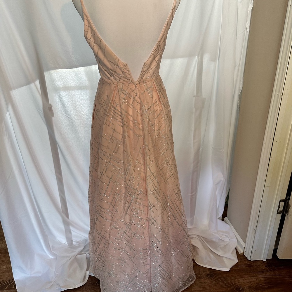 Crystal Doll Prom/Dance Dress. Size 0. Beautiful Peac… - Gem